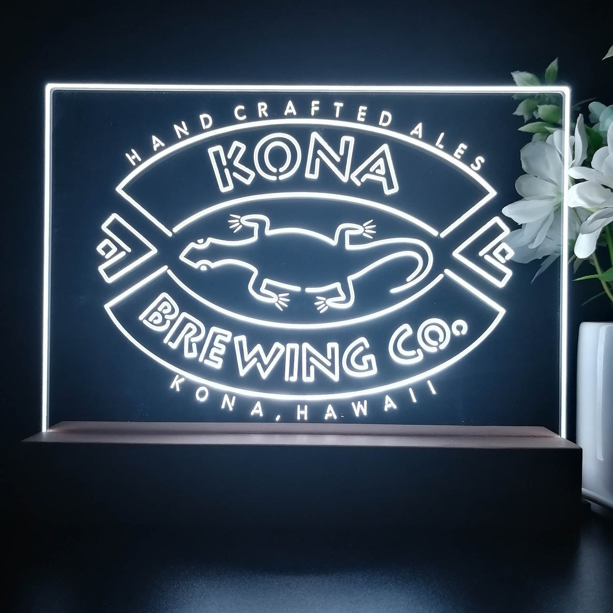 Kona Brewing Co. Hawaii Neon Pub Bar Sign LED Lamp | PRO LED SIGN