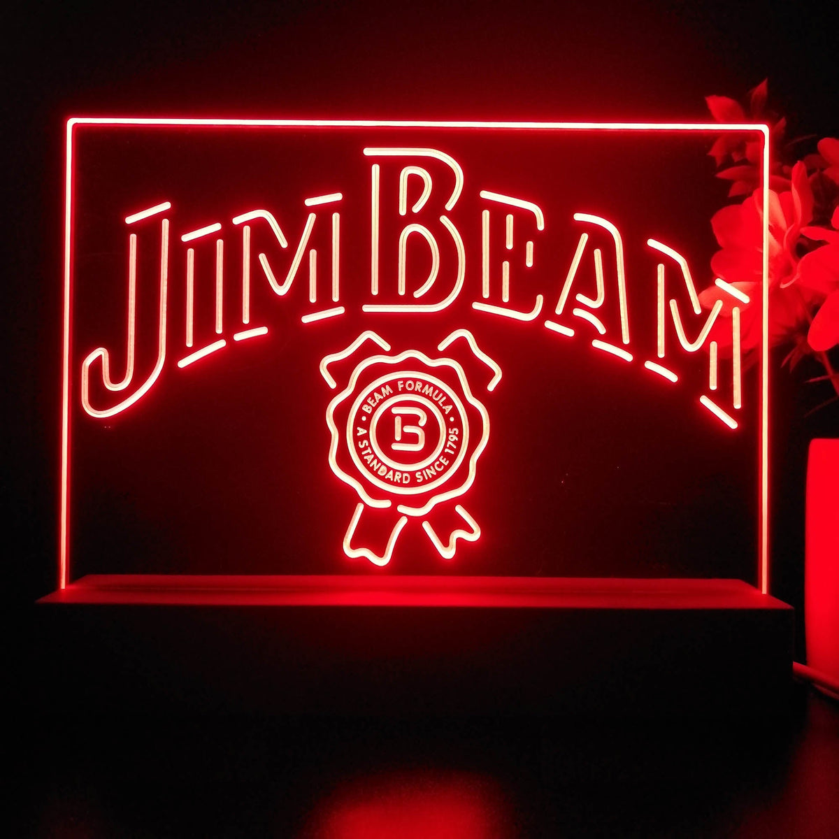Jim Beam Beer Neon Pub Bar Sign LED Lamp | PRO LED SIGN