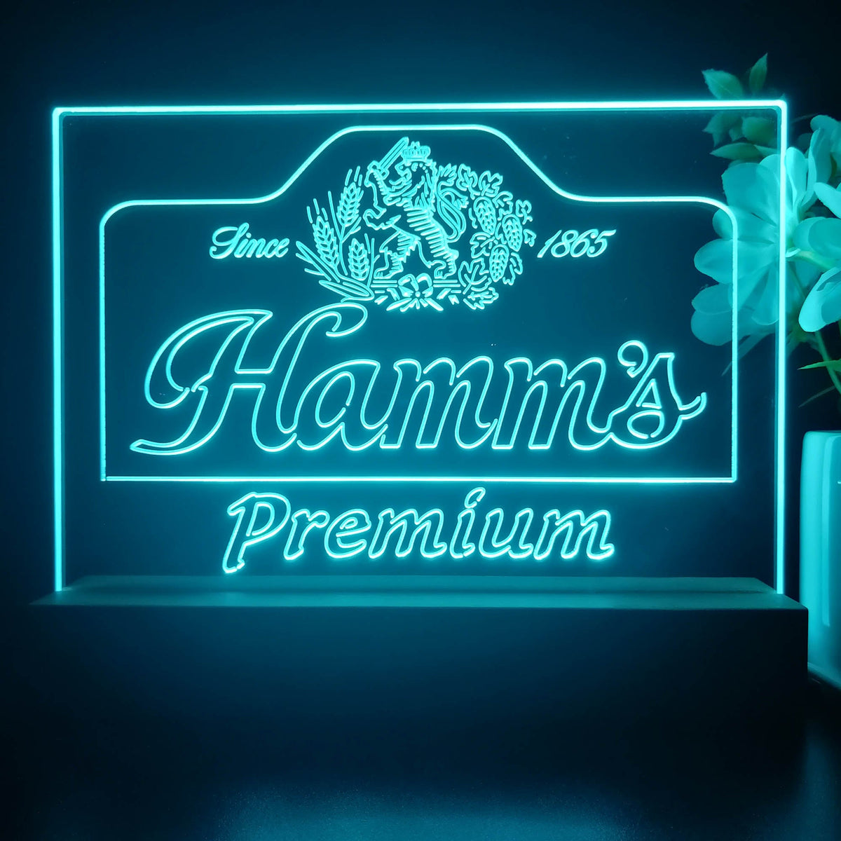 Hamm's Premium Est 1865 Neon Pub Bar Sign LED Lamp | PRO LED SIGN