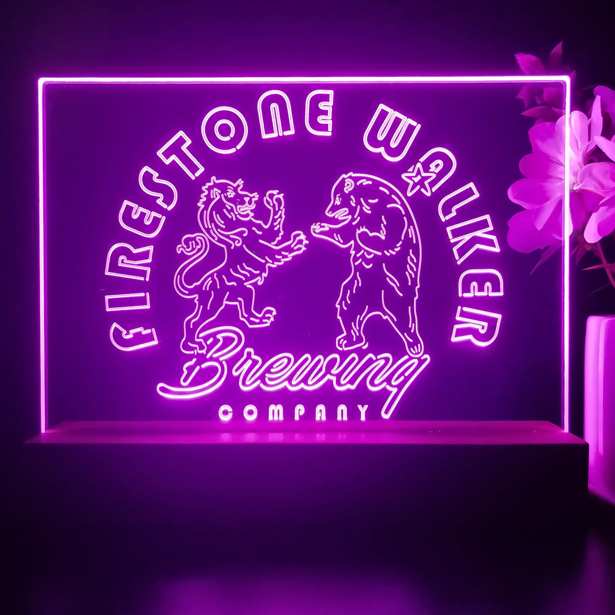 Firestone Walker Brewing Co. Neon Pub Bar Sign LED Lamp | PRO LED SIGN