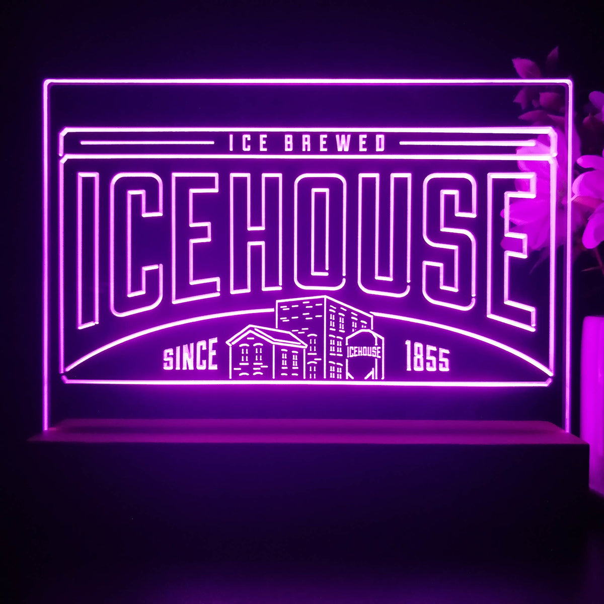 Icehouse Brewing Co. Neon Pub Bar Sign LED Lamp | PRO LED SIGN