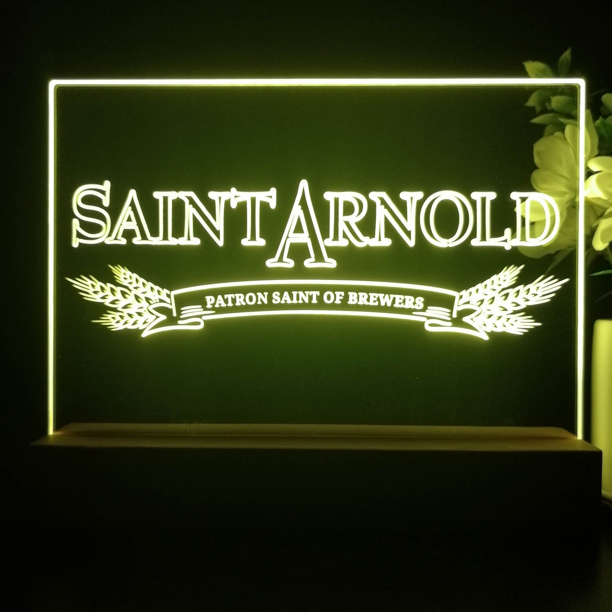 Saint Arnold Brewing Company Neon Pub Bar Sign LED Lamp | PRO LED SIGN