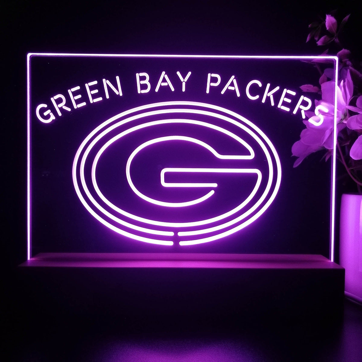 Green Bay Packers Neon Pub Bar Sign LED Lamp | PRO LED SIGN