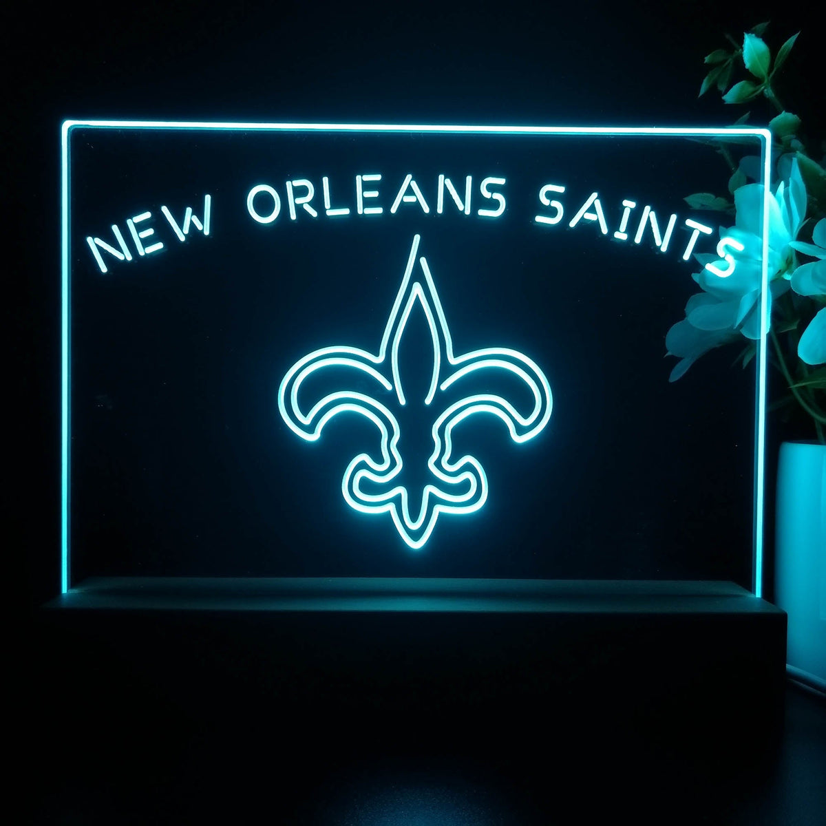 New Orleans Saints Neon Pub Bar Sign LED Lamp | PRO LED SIGN