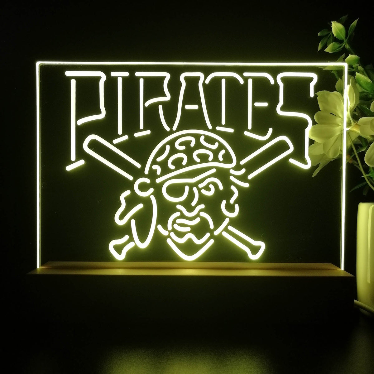 Pittsburgh Pirates Neon Pub Bar Sign LED Lamp | PRO LED SIGN