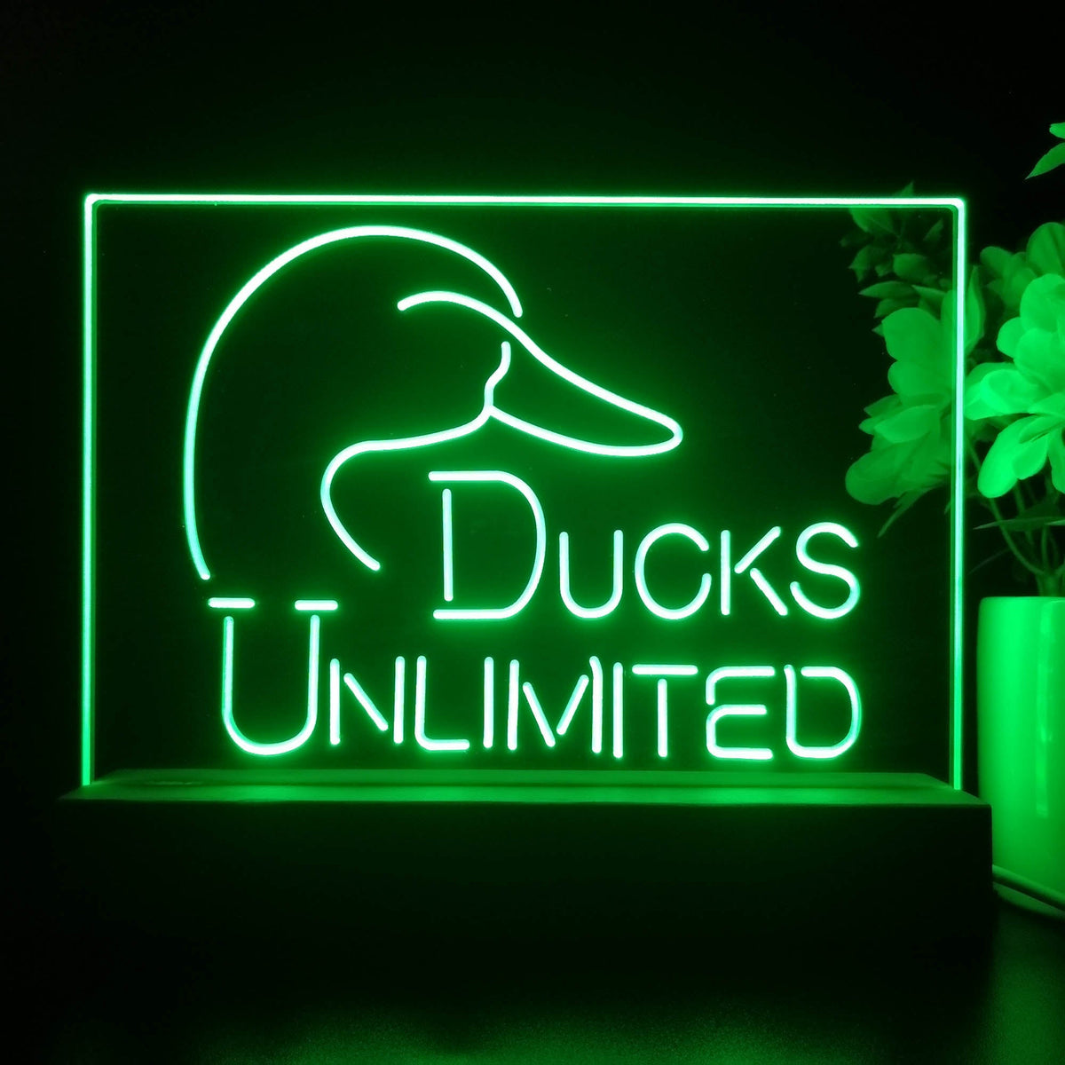 Ducks Unlimited Neon Sign Table Lamp Display | PRO LED SIGN