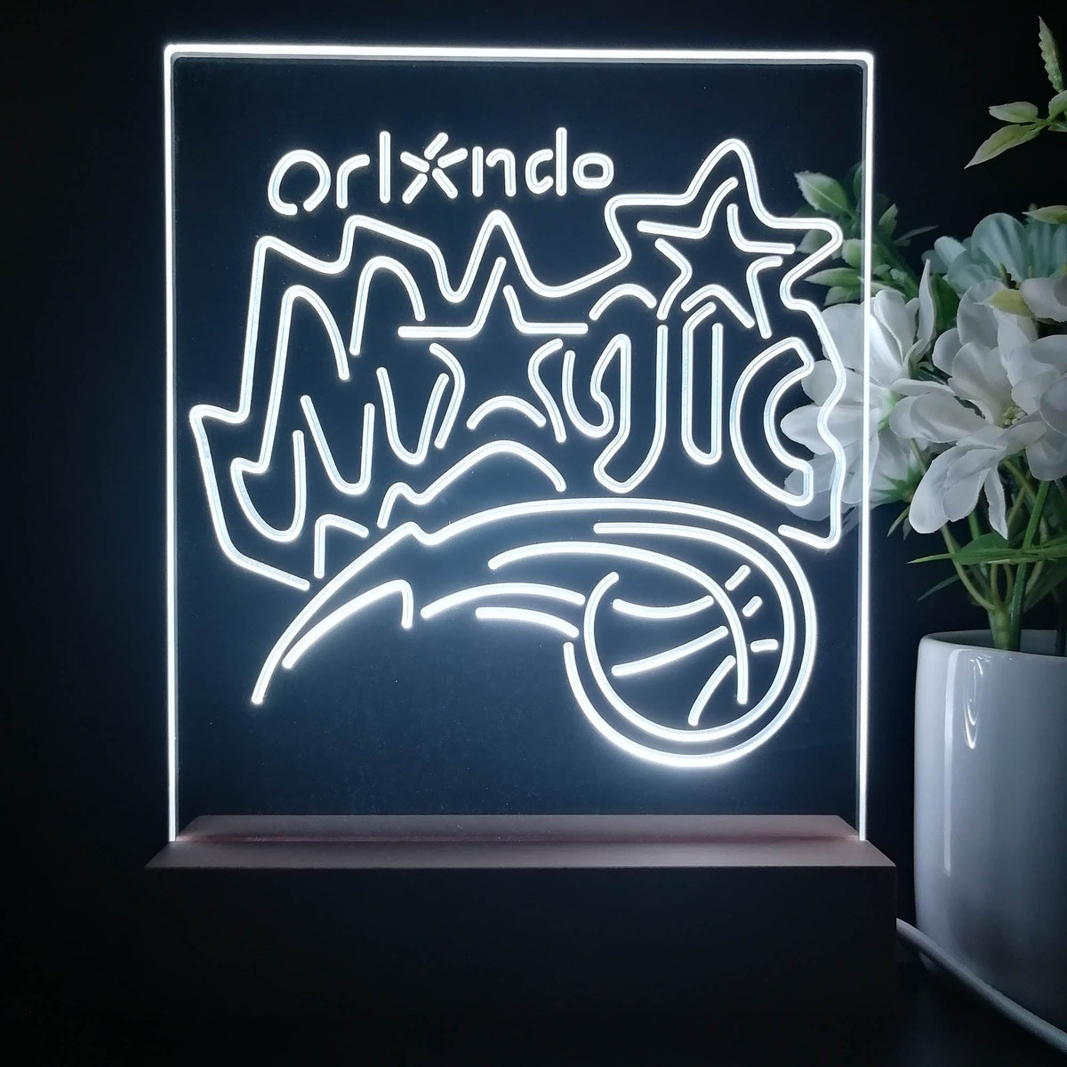 Orlando Magic Neon Sign Table Lamp Display | PRO LED SIGN