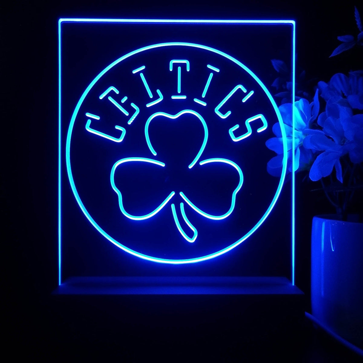 Boston Celtics Neon Sign Table Lamp Display | PRO LED SIGN