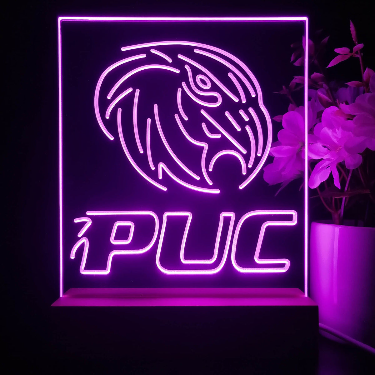 Purdue Calumet Peregrines Neon Pub Bar Sign LED Lamp | PRO LED SIGN