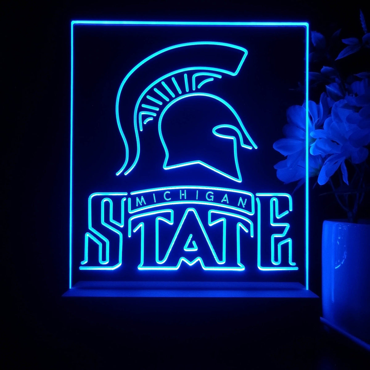 Michigan State Spartans Neon Pub Bar Sign LED Lamp | PRO LED SIGN