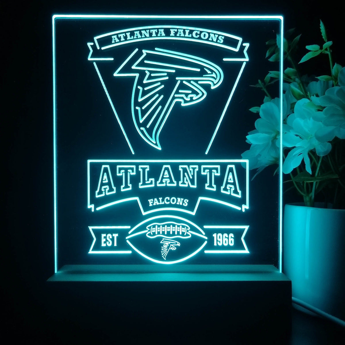 Atlanta Falcons Souvenir Neon Pub Bar Sign LED Lamp | PRO LED SIGN