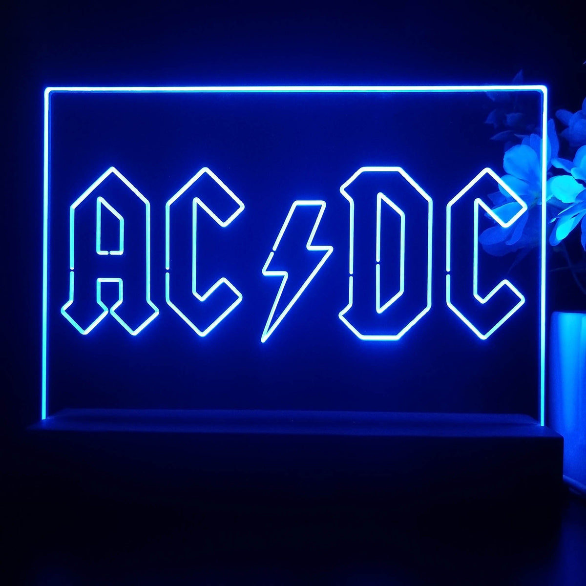 ACDC Band Music Neon Sign Table Lamp Display | PRO LED SIGN