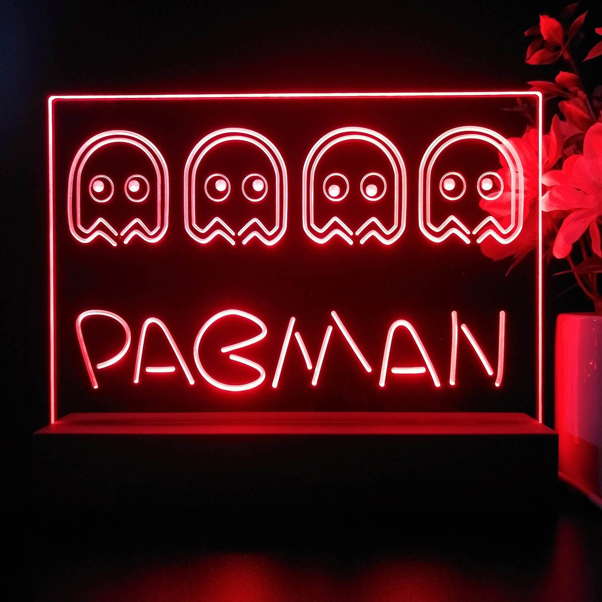 Pacman Game Room Décor Neon Pub Bar Sign LED Lamp | PRO LED SIGN