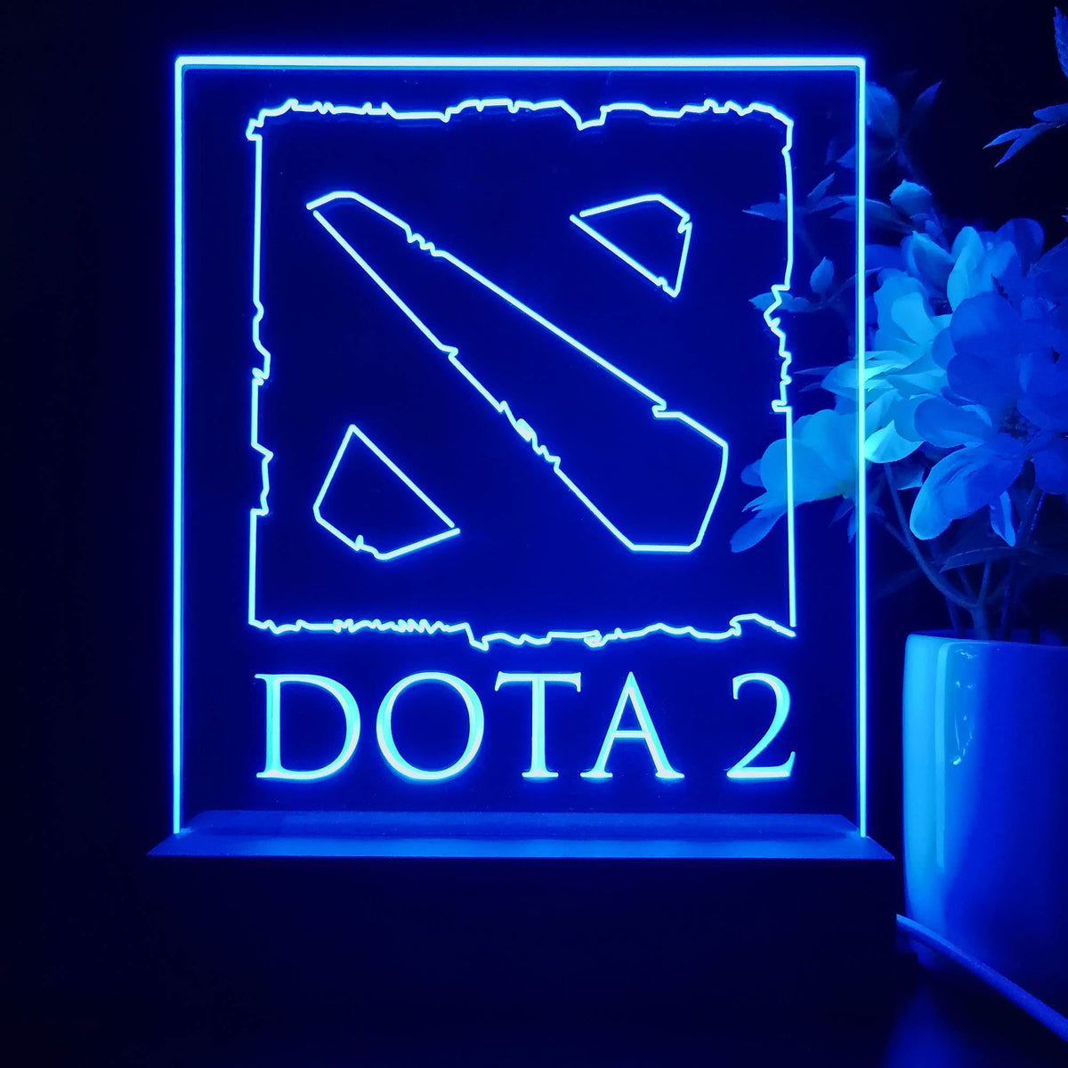 Dota 2 Gamer Tag LED Sign Lamp Display | PRO LED SIGN