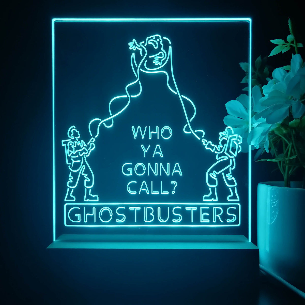GhostBusters Neon Sign Table Lamp Display | PRO LED SIGN