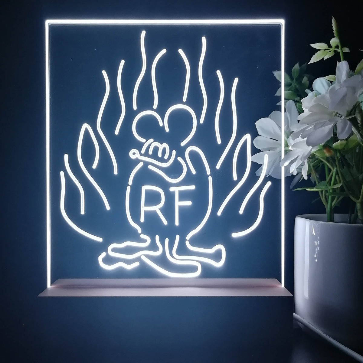 Rat Fink Game Neon Sign Table Lamp Display | PRO LED SIGN