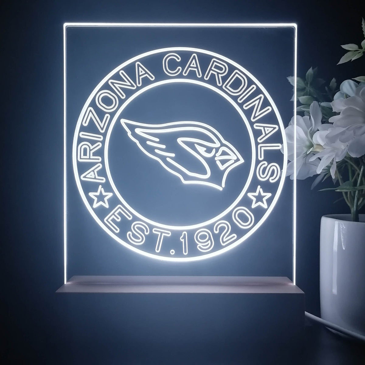 Personalized Arizona Cardinals Neon Sign Table Lamp Display | PRO LED SIGN
