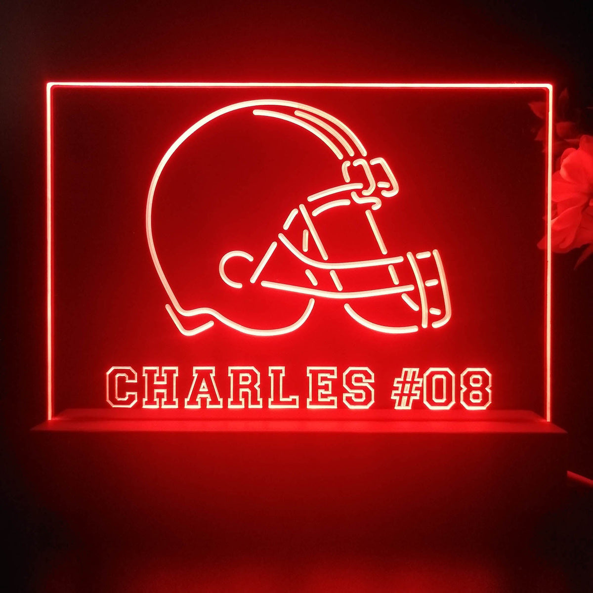 Personalized Cleveland Browns Neon Sign Table Lamp Display | PRO LED SIGN