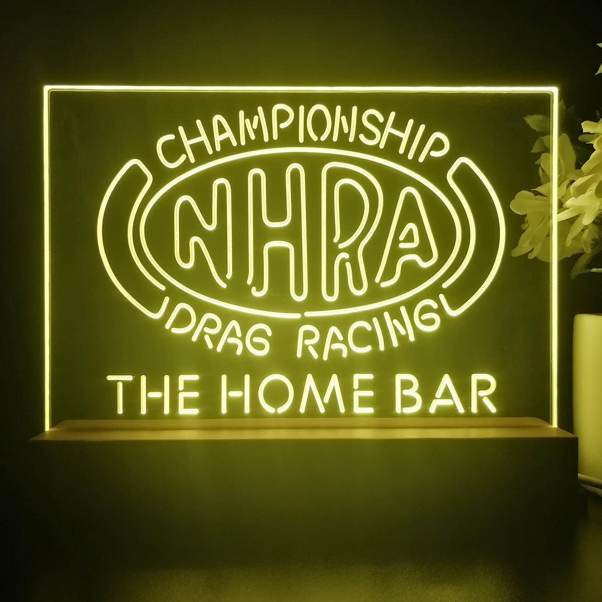 Personalized NHRA,Drags Racing Neon Sign Table Lamp Display | PRO LED SIGN