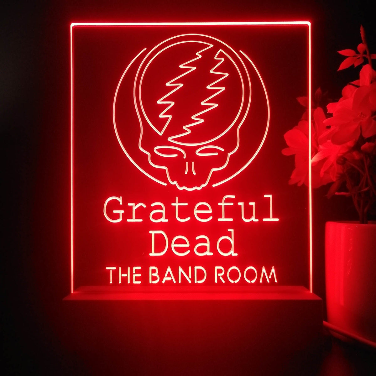 Personalized Grateful Dead Neon Sign Table Lamp Display | PRO LED SIGN