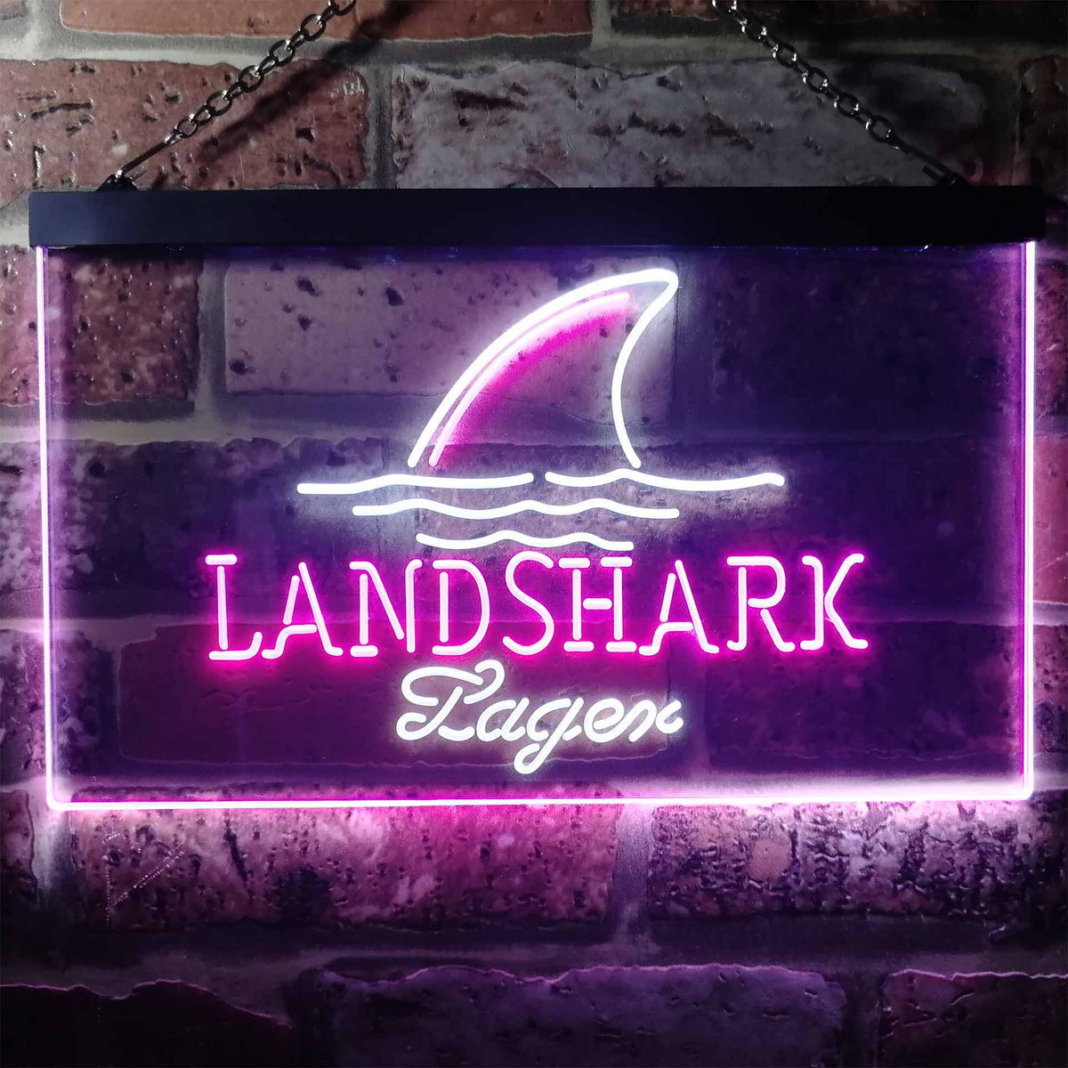 Landshark Larger Beer Home Bar Neon Light LED Sign | Home Bar Gift