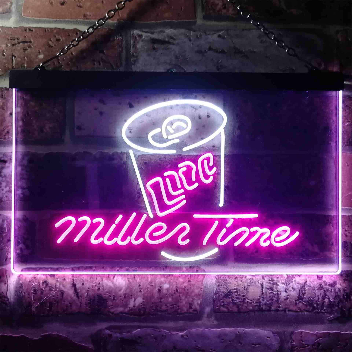 Miller Lite Time Can Neon Sign For Sale | Pro LED Sign