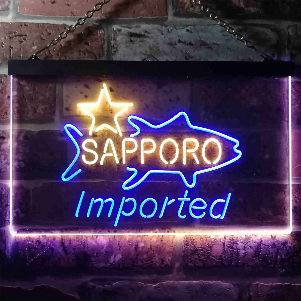 Sapporo Beer Bar Home Bar Neon Light LED Sign | Home Bar Gift