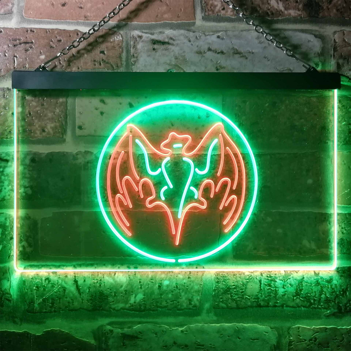 Bacardi Bat Beer Bar Home Bar Neon Light LED Sign | Home Bar Gift