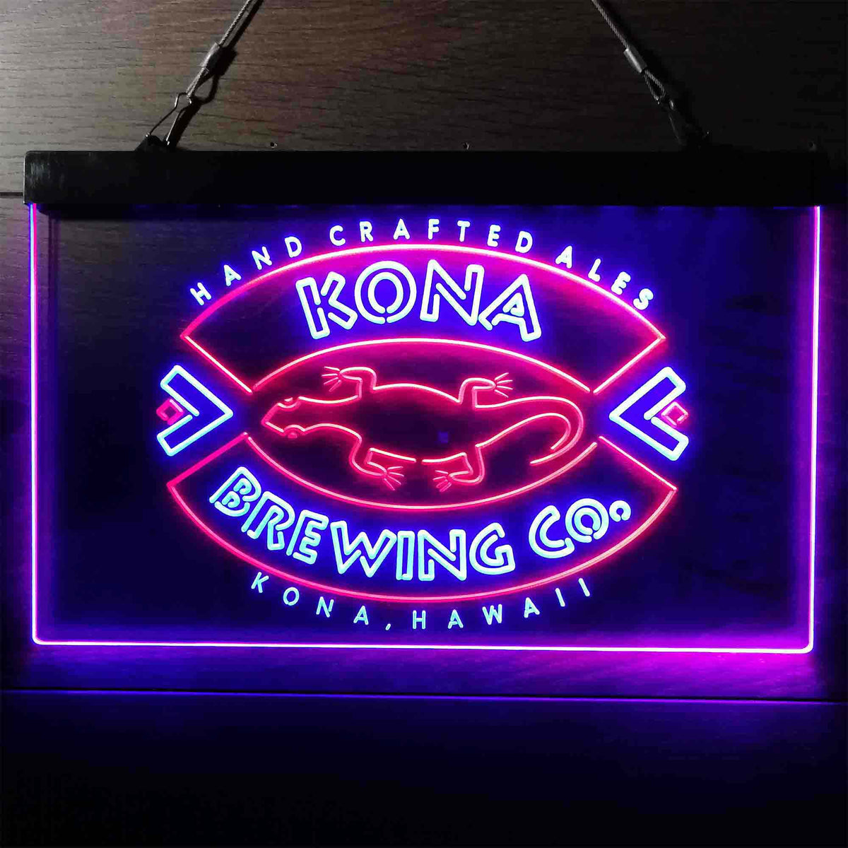 Kona Brewing Co. Hawaii Home Bar Neon Light LED Sign | Home Bar Gift