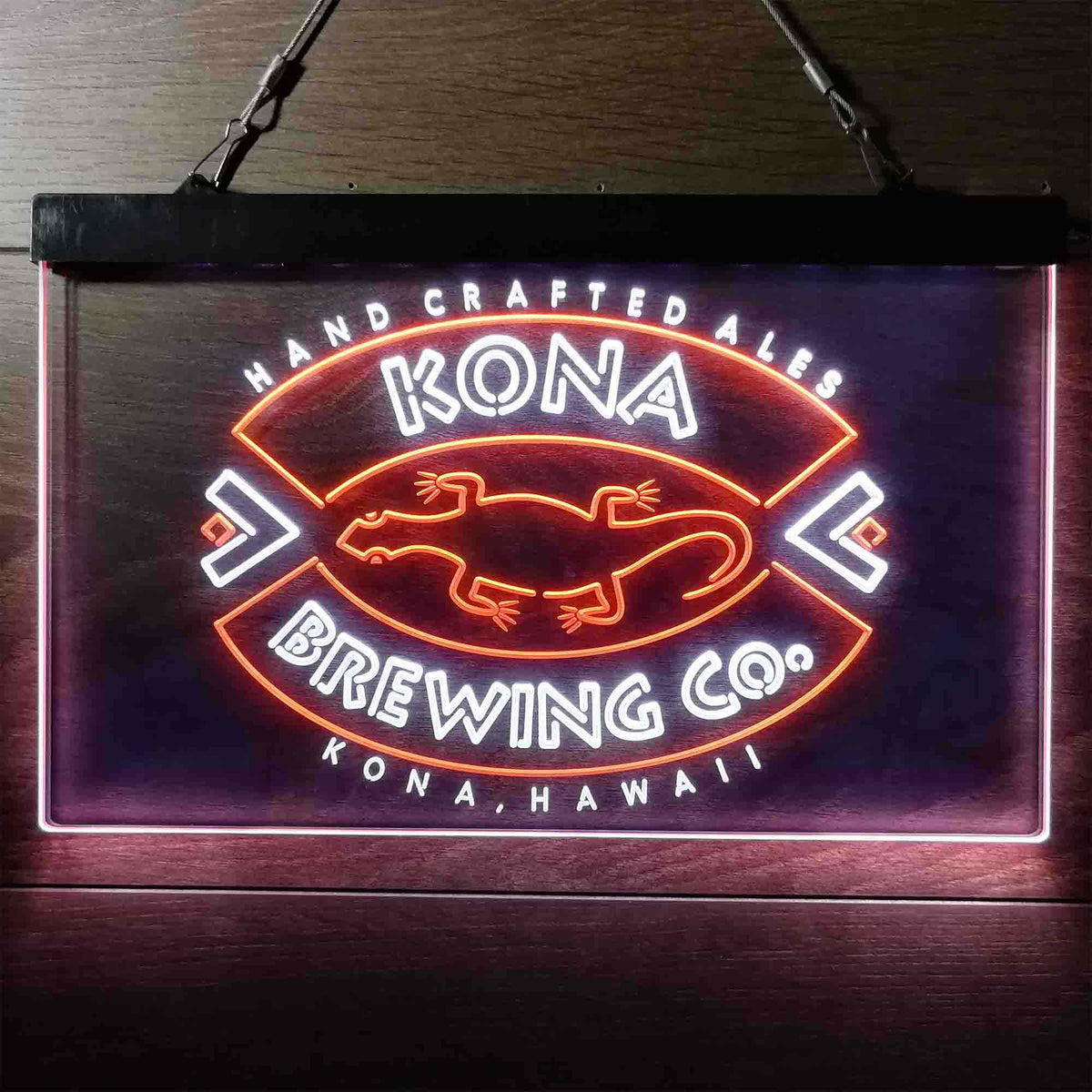 Kona Brewing Co. Hawaii Home Bar Neon Light LED Sign | Home Bar Gift