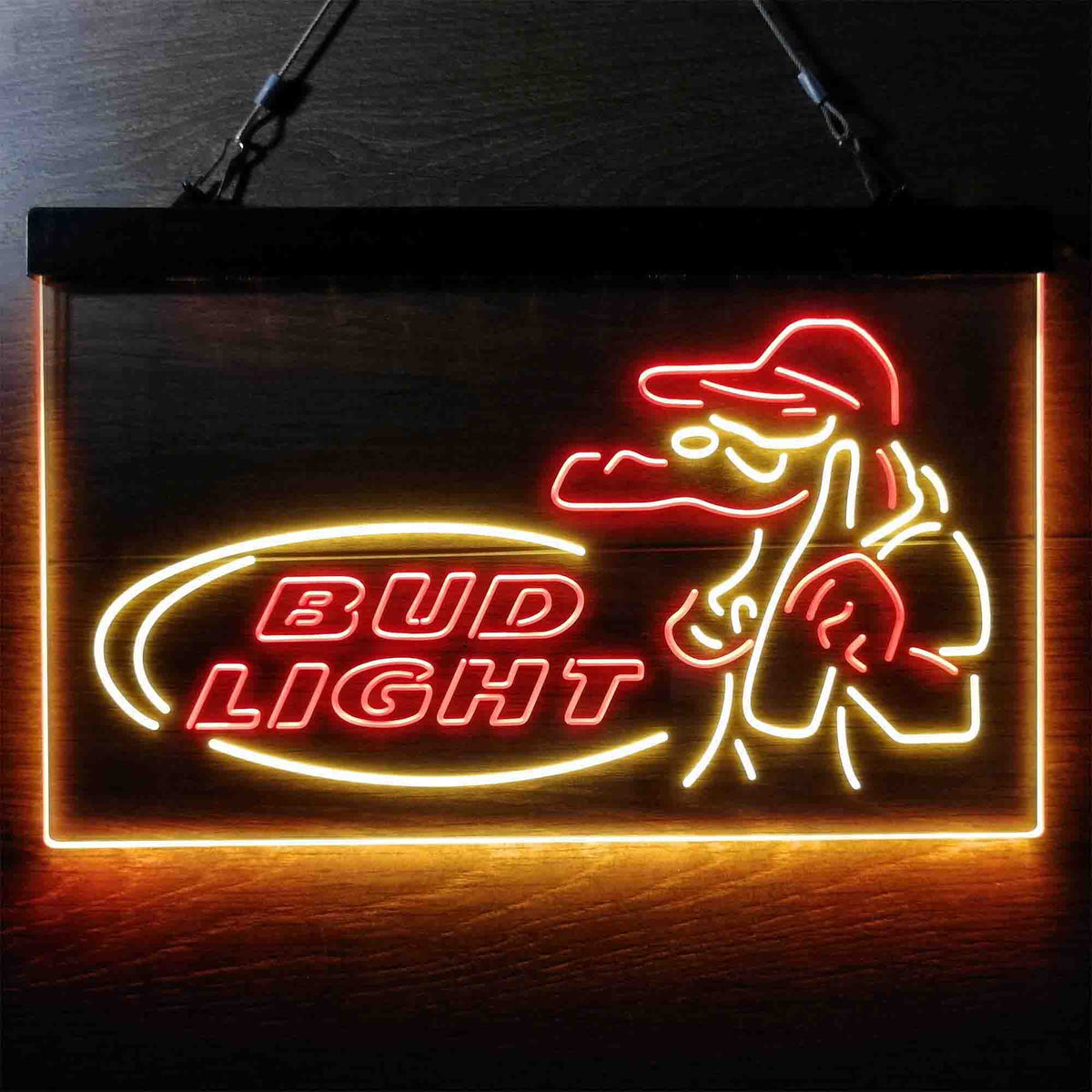 Gators Bud Light Neon-Like LED Sign | Home Bar Gift