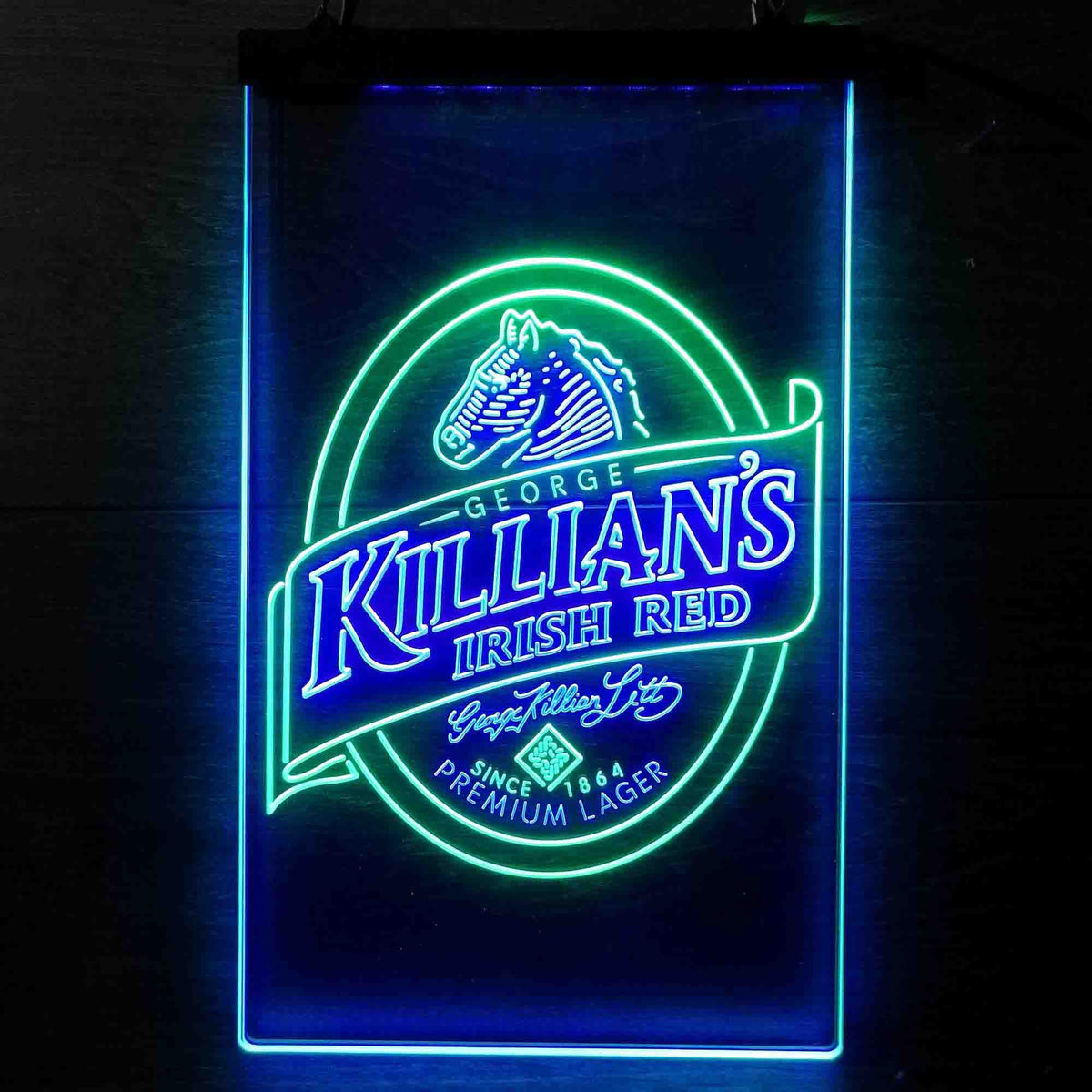 Killian's Irish Beer Home Bar Neon Light LED Sign | Home Bar Gift