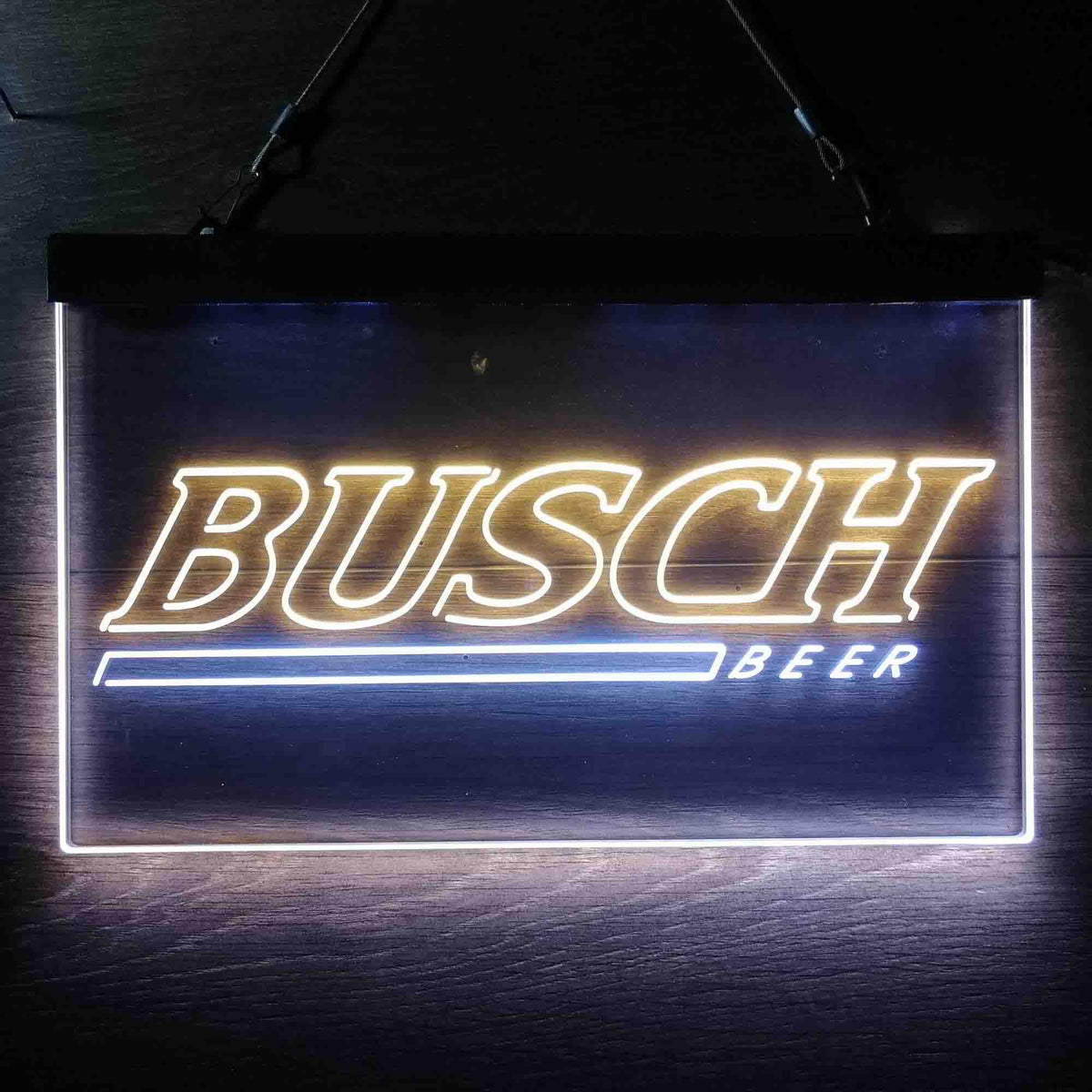 Busch Logo Beer Home Bar Neon Light LED Sign | Home Bar Gift