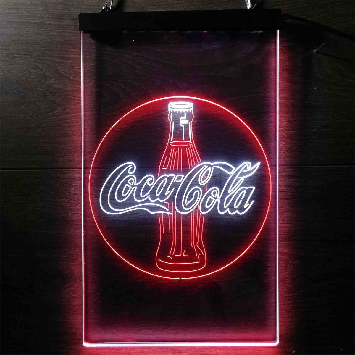 Coca Cola Classic Logo Neon-Like LED Sign | Home Bar Gift