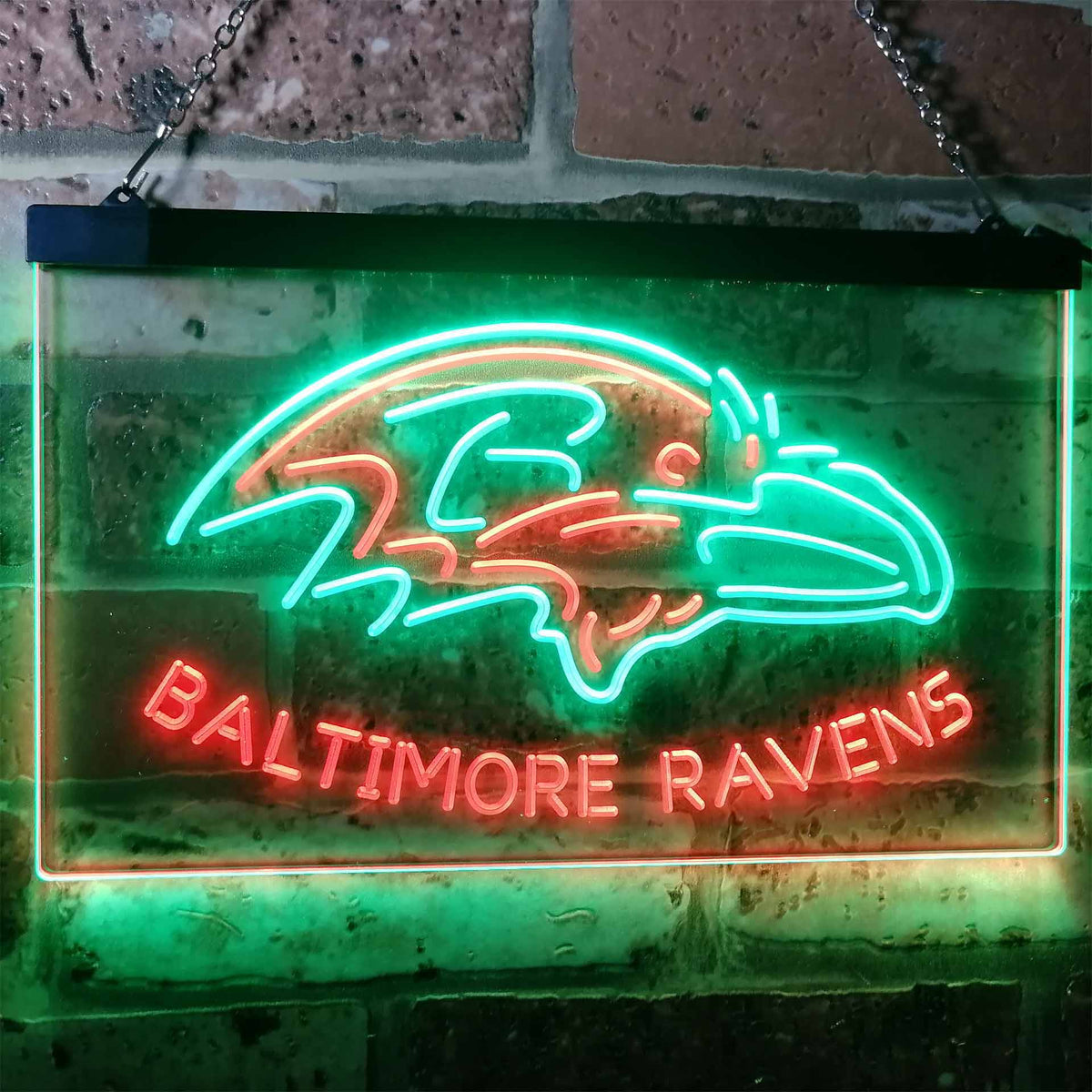 Baltimore Ravens Football Bar Neon-like LED Sign on sale!