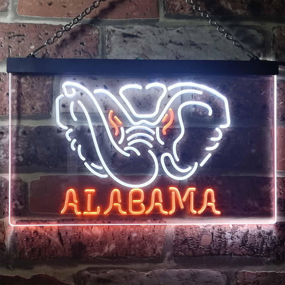 Alabama Crimson Tide Neon-like LED Sign | Father's Day Gift for Him