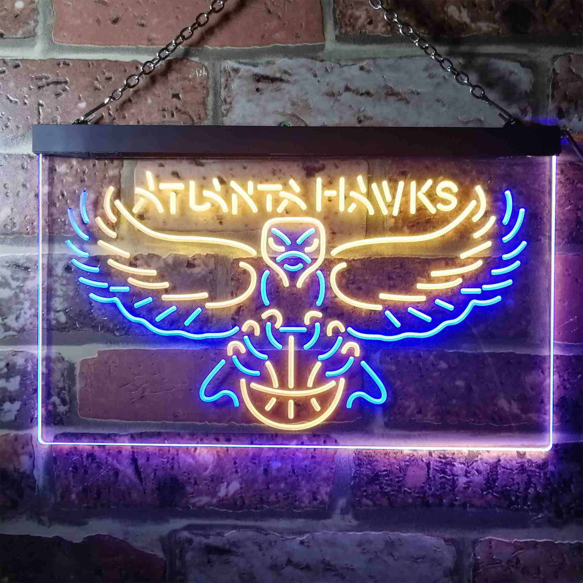 Atlanta Hawks basketball Neon-like LED Sign on sale!
