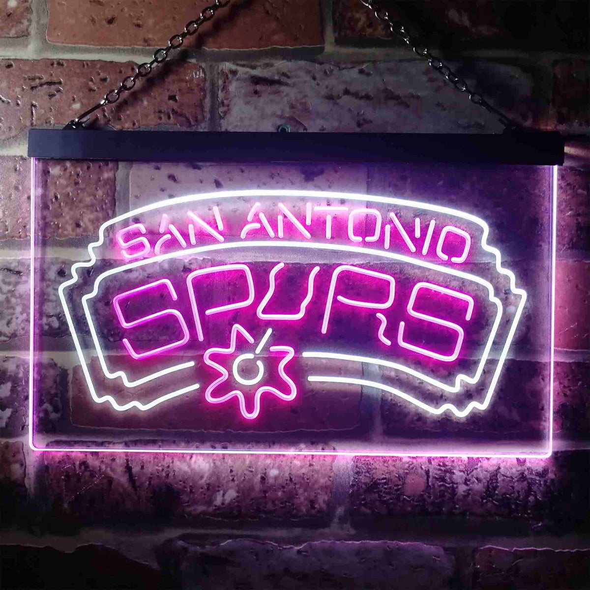 San Antonio Spurs basketball Neon-like LED Sign on sale!