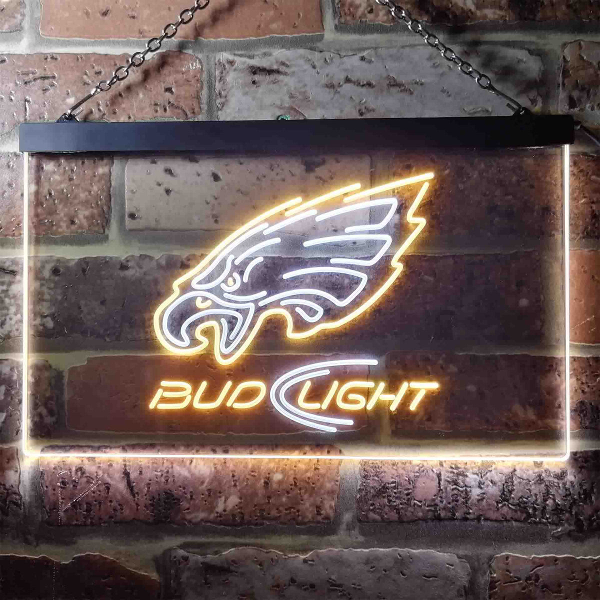Bud Light Philadelphia Eagles Neon-like LED Sign on sale!
