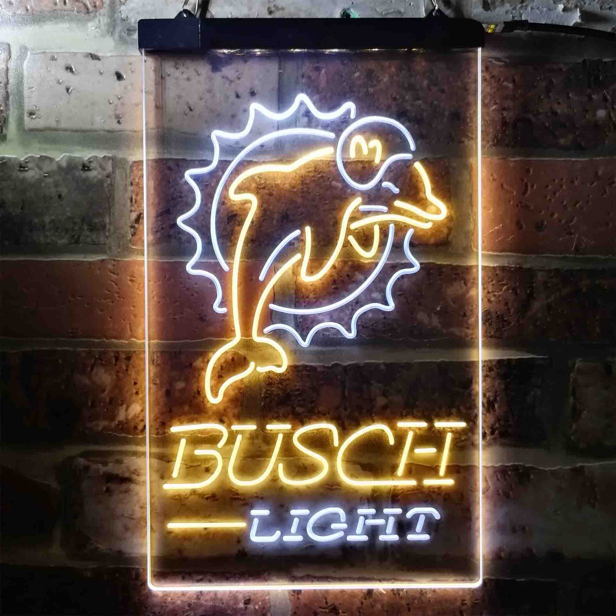 Busch Light Miami Dolphins Neon Sign For Sale | Pro LED Sign