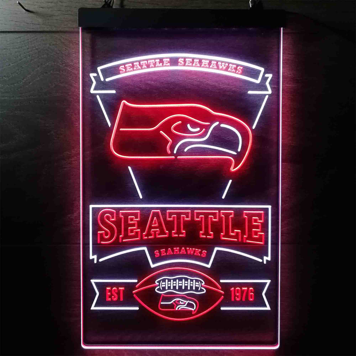 Seattle Seahawks Est. 1976 Neon-like LED Sign on sale!