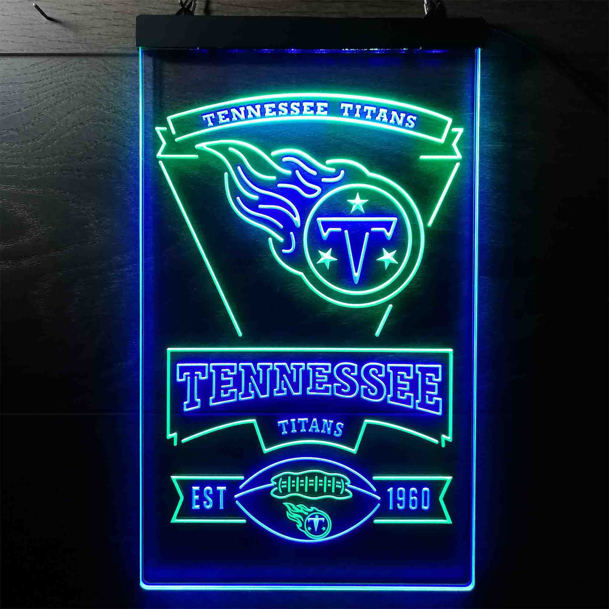 Tennessee Titans Est. 1960 Neon Sign For Sale | Pro LED Sign