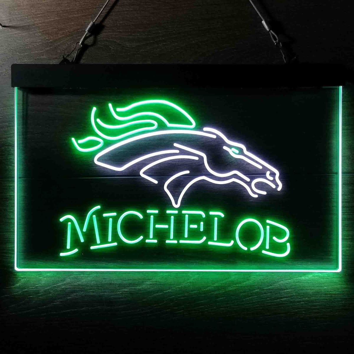 Michelob Bar Denver Broncos Est. 1960 Neon Sign For Sale | Pro LED Sign