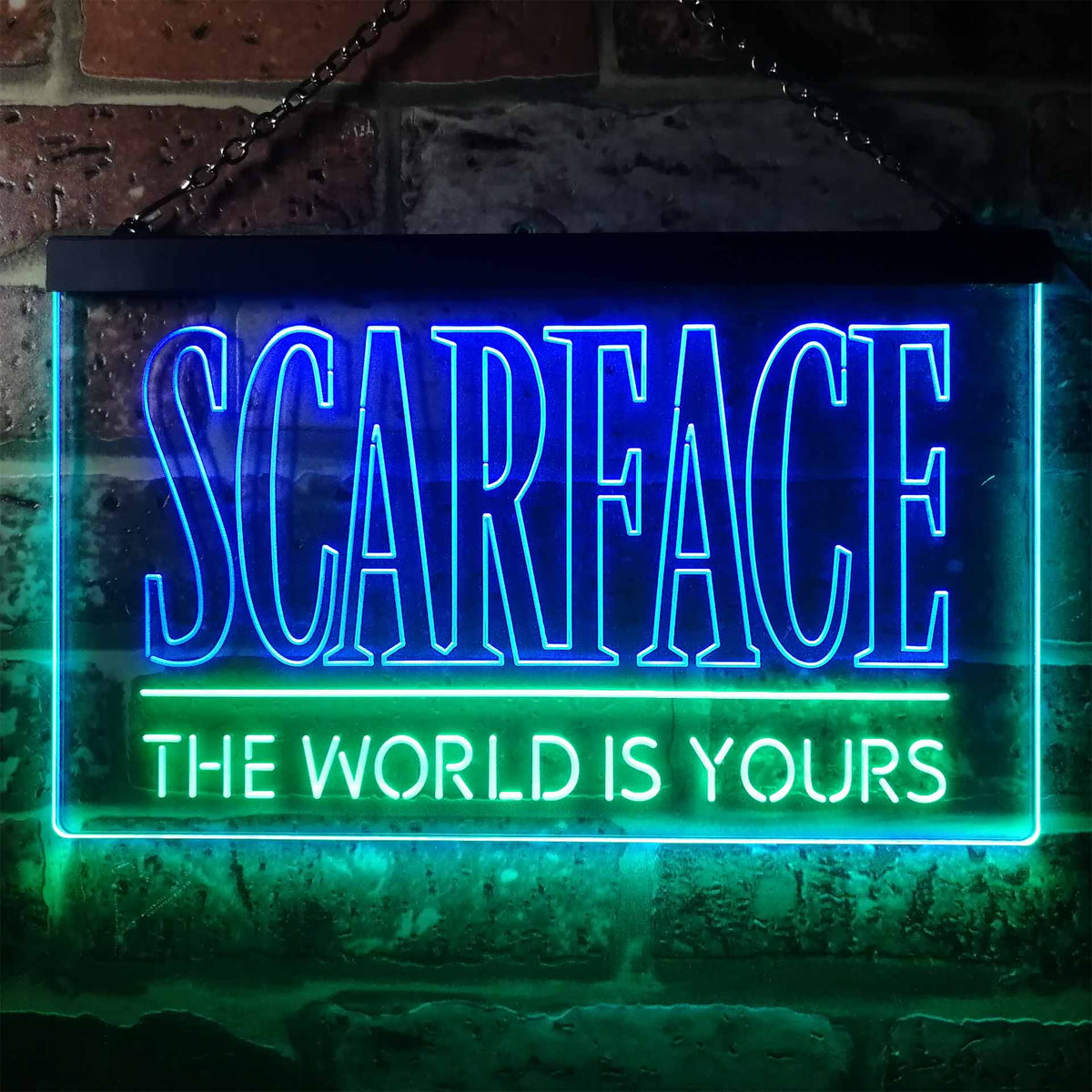 Scarface The World is Yours Neon-like LED Sign | Pro LED Sign