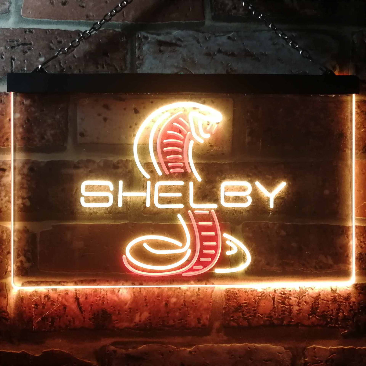 Ford Shelby Neon Light LED Sign -Holiday Gift, Garage Decor Gift