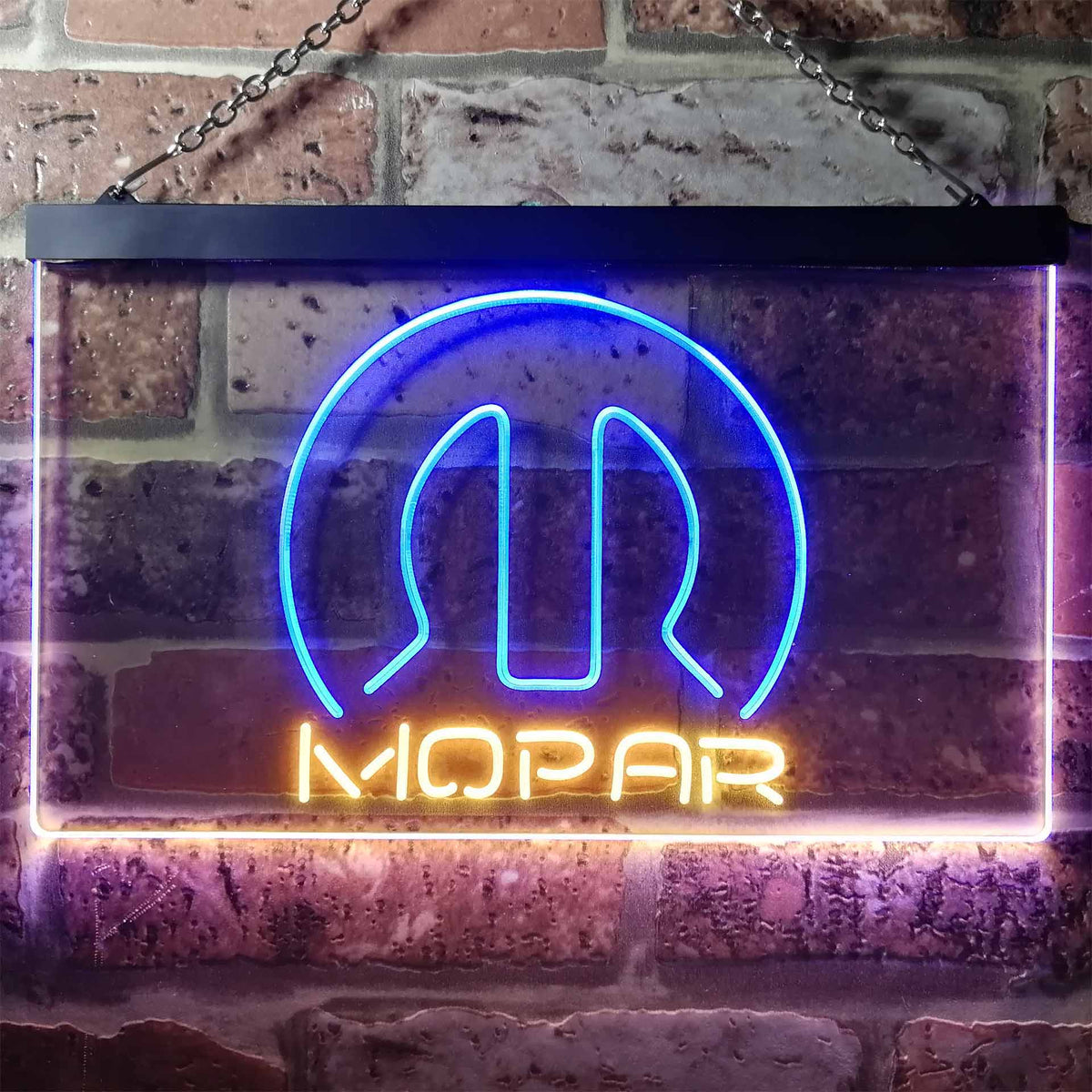 Mopar Car LED Neon Sign -Holiday Gift, Garage Decor Gift