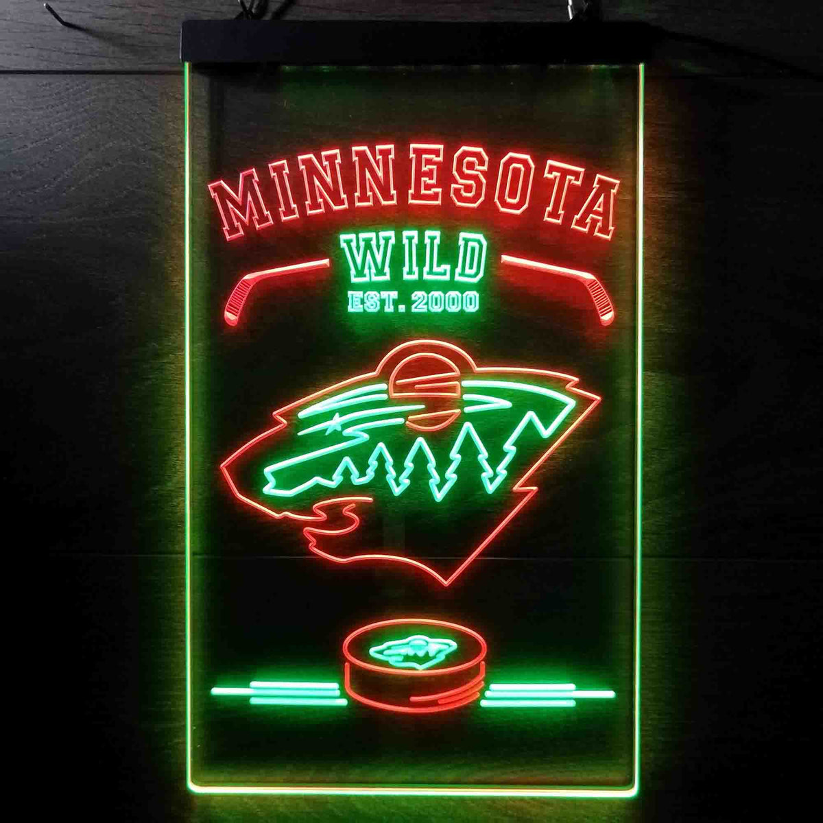 Custom Minnesota Wild Neon-Like LED Sign - PROLEDSIGN
