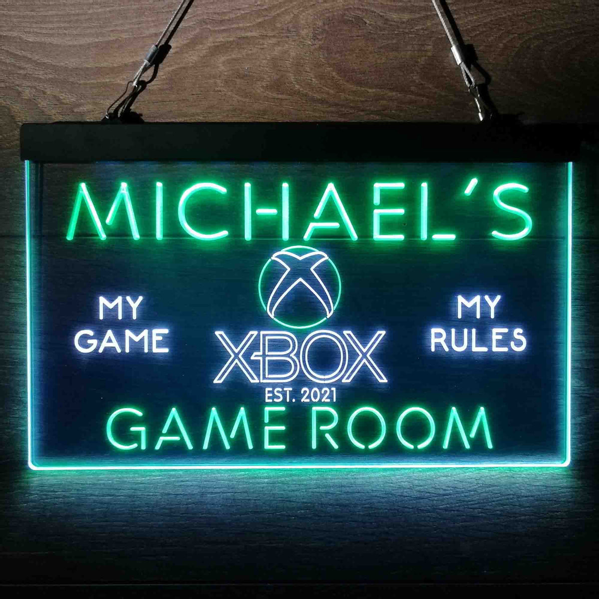 Custom Xbox Game Room Neon-Like LED Sign - Xbox Gamers Gift
