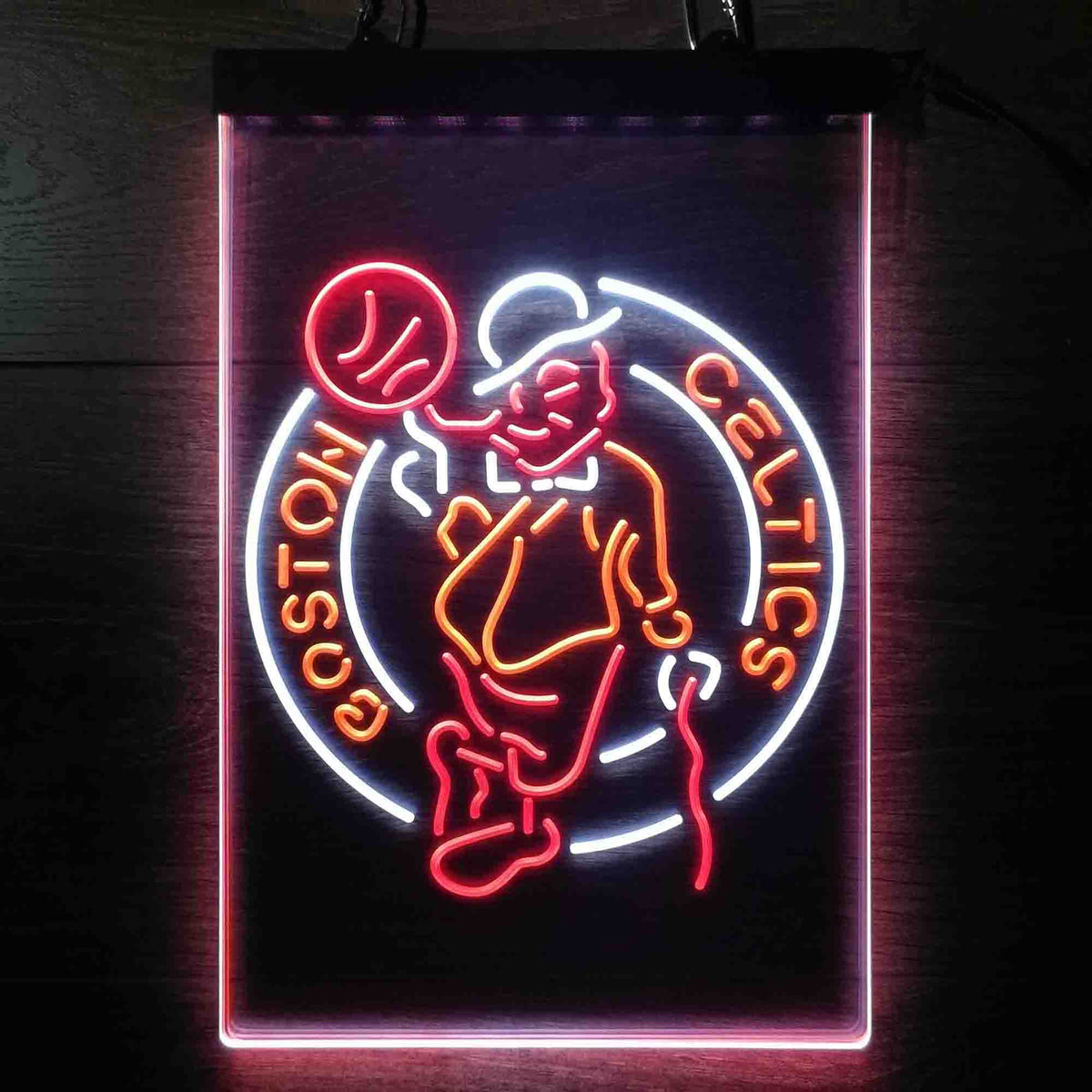 Boston Celtics Multi Colors Neon LED Sign | Beer Lodge Gift